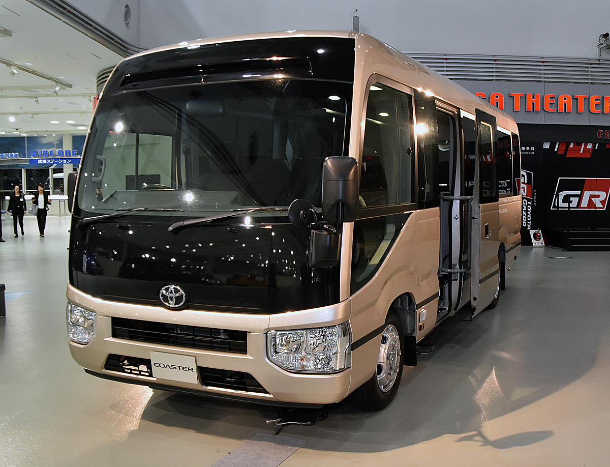 【話題のアルミテープも採用】トヨタ・コースターを24年振りに新型へ | 自動車情報・ニュース WEB CARTOP