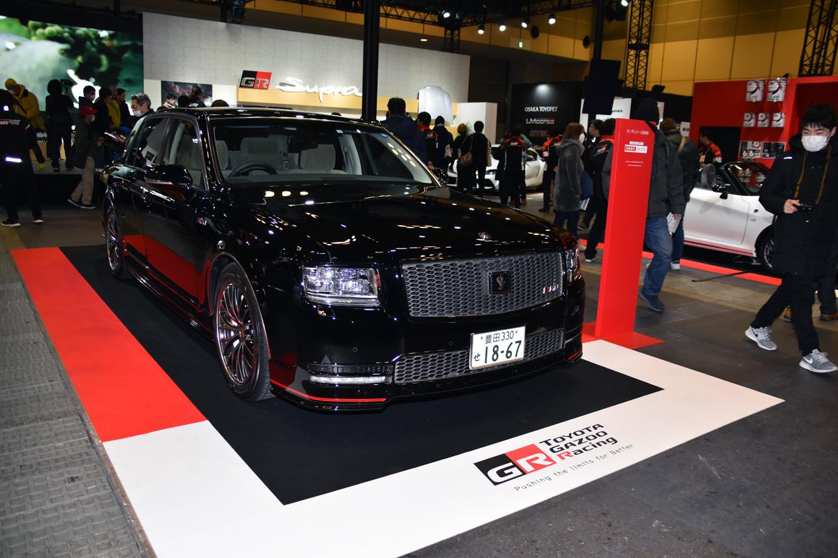 ショーファーカーをスポーティにカスタム！ 世界に2台のセンチュリーGRMNを展示【大阪オートメッセ】 | 自動車情報・ニュース WEB CARTOP - 2ページ目