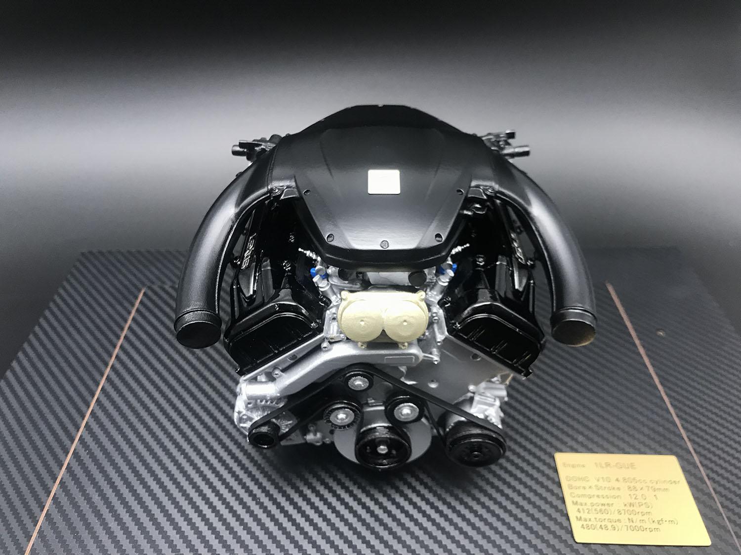 実機同様に専任スタッフがハンドメイドで組み上げてモデル化！ 究極のエンジンモデル「レクサスLFA 1LR-GUE」を発売 | 自動車情報 ...