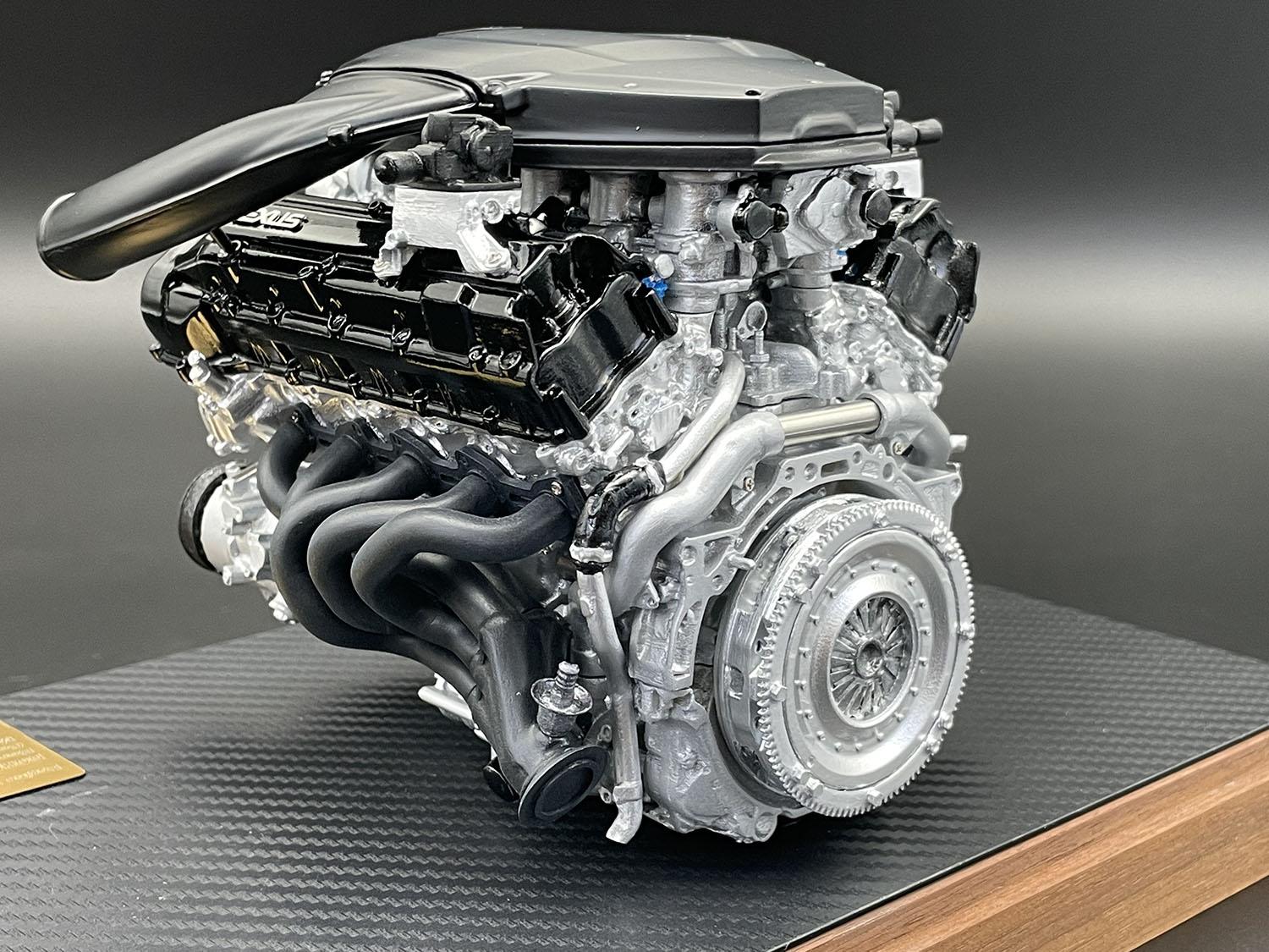 実機同様に専任スタッフがハンドメイドで組み上げてモデル化！ 究極のエンジンモデル「レクサスLFA 1LR-GUE」を発売 | 自動車情報 ...