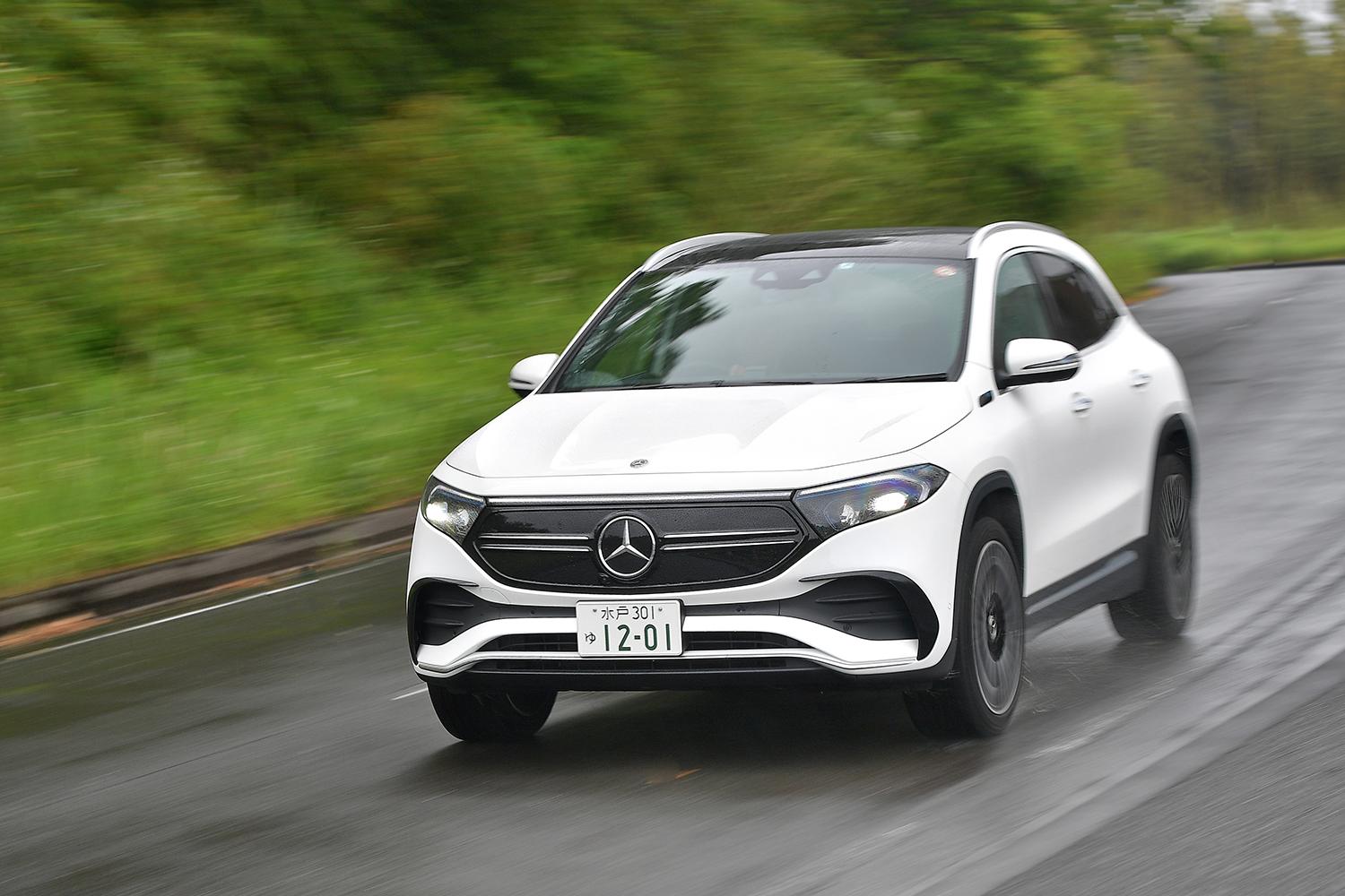 【試乗】「特別感のなさ」がメルセデスの回答か！ コンパクトEV「EQA」の圧倒的な乗りやすさ | 自動車情報・ニュース WEB CARTOP