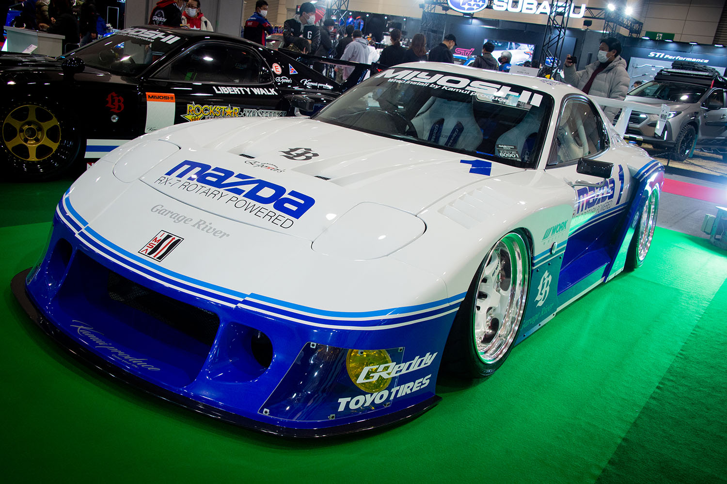 三好自動車の「LBスーパーシルエットFD3S RX-7」をまとった3台がカッコいい！ | 自動車情報・ニュース WEB CARTOP