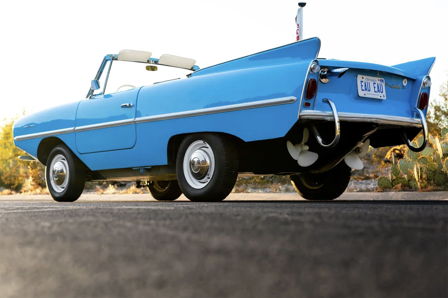 水陸両用車に人生を捧げた男が残したアンフィカー770 | 自動車情報・ニュース WEB CARTOP